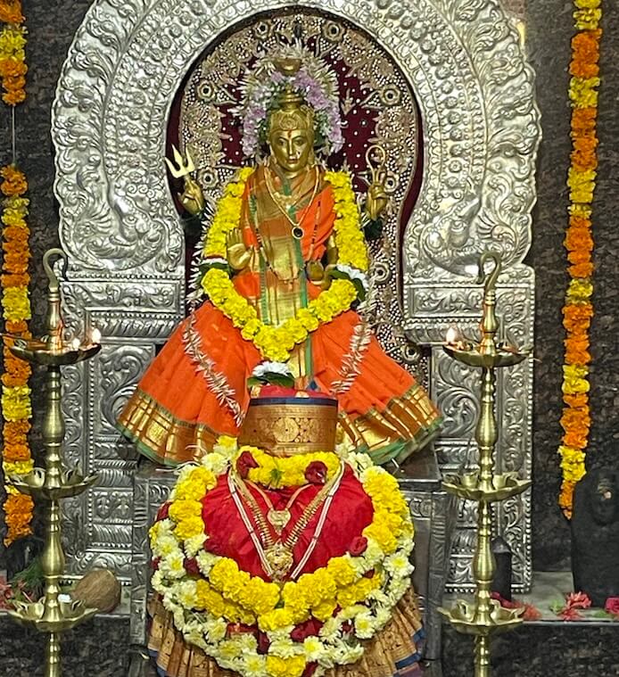 Mhalsadevi Temple Madhlamaj, Mandre, T. Pedne, Distt. North Goa ...
