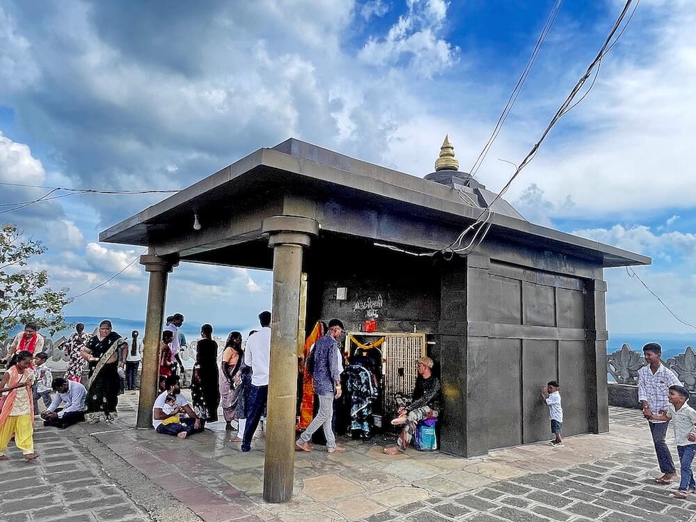 Mahasati Anasuya Temple Anasuya Mata Shikhar, Mahurgad, Tal. Mahur ...